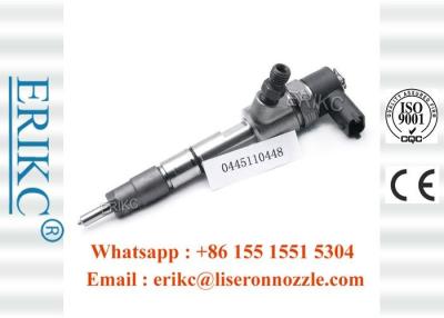 China ERIKC 0445110448 Auto Pump Injector 0 445 110 448 , 4D22E41000 For BOS Orignal Nozzle Injector 0445 110 448 for QUANCHAI for sale