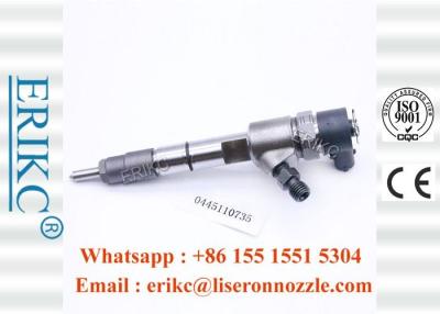 China ERIKC 0445110735 Diesel Engine Injection 0 445 110 735 Bico auto spare part injector 0445 110 735 for sale