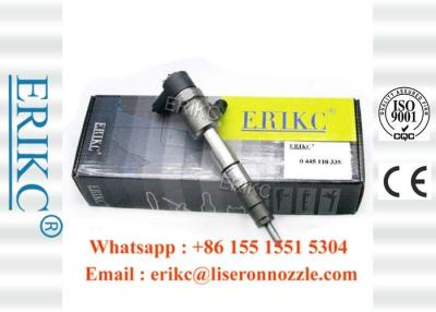 China ERIKC 0445110335 common rail direct injection 0 445 110 335 Auto Electric Fuel Injector 0445 110 335 for JAC 2.8l for sale