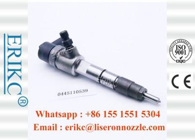 China ERIKC 0445110539 common rail exchange injectors 0 445 110 539 For BOS Replacement injection 0445 110 539 for sale