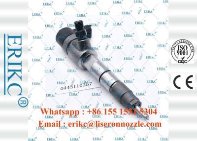 China ERIKC 0445110357 For BOS original exchange injectors 0445 110 357 Fuel injection auto parts 0 445 110 357 for sale