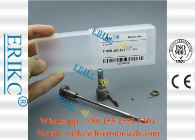 China ERIKC Injector For BOS 0445120244 repair kit F 00R J03 491 , F00RJ03491 injector nozzle DLLA150P1781 valve F00R J03 491 for sale