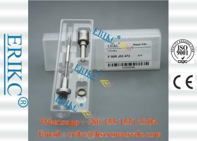 China ERIKC For BOS DLLA152P1690 nozzle F 00R J03 472 ( F00RJ03472 ) Common Rail Injector overhaul repair Kits for 0445120083 for sale