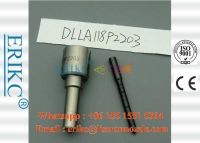 China ERIKC DLLA 118P2203 fuel dispenser nozzle 0 433 172 040 , DLLA 118 P2203 injector nozzle DLLA 118P 2203 for 0445120236 for sale