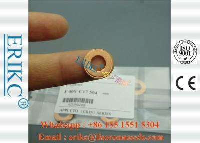 China ERIKC F00VC17504 For BOS injector copper gasket washer F 00V C17 504 brass pressure washer shim F00V C17 504 for sale