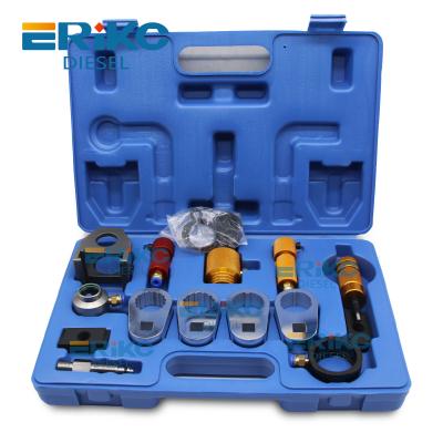 China Common Rail Injector Repair Tool Dismounting Tools Disassembly and Measurement Tool Injector Oil Return Clamp Fixture Measuring Tool Sets for sale