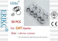 China ERIKC common rail injector shims auto engine adjustment Needle Valve shims size 1.97-2.33 mm for sale