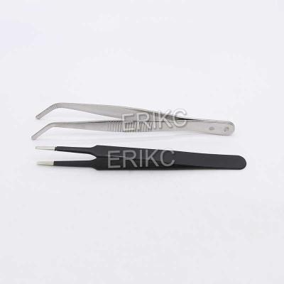 China Stainless Steel Straight And Elbow Tweezers For For BOS Denso For Delp Injector Splitting And Installation for sale