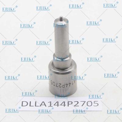 China ERIKC DLLA144P2705 DLLA 144 P 2705 original diesel injector nozzles DLLA 144P2705 0433172705 for 0445111042 0445111041 for sale