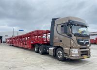 China 137500 to 26000*2500to2550 Height 3 Axle Car Trailer for Secure and Smooth Transport for sale