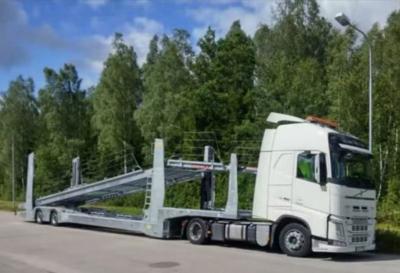 China Car Carrier Trailer With ADR Certification For Transporting 7 Cars Customized Car Trailers For Australia for sale