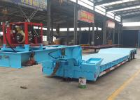 China 3 Axle Heavy Duty Low Loader/Lowbed/Lowboy Semi Trailers for Excavator Transport for sale