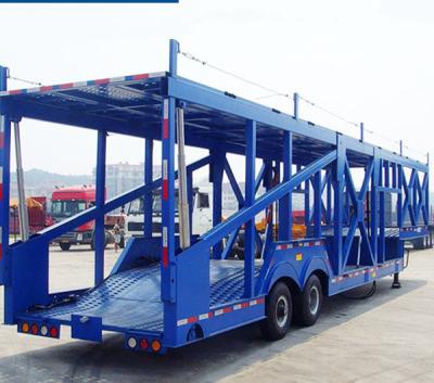 China ADR certified car trailer, 7 car transport trailer for sale