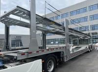 China 18T Production Of Double-Decker Car Transport Semi-Trailer With Jost E100 Landing Gear for sale
