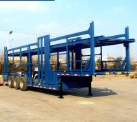 China 40T Air Suspension Car Carrier Trailer With Jost E100 Landing Gear for sale