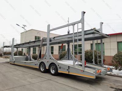 China 2 Axle Air Suspension Car Transport Semi Trailer For Transporting 5, 7, 8 Cars for sale