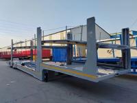 China 25 Tons Car Transport Semi Truck Trailer Car Carrier Trailer with ABS and Ebs System for sale