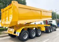 China Three Axle Sand And Gravel Transport Semi Trailer For Use In Mining Areas for sale
