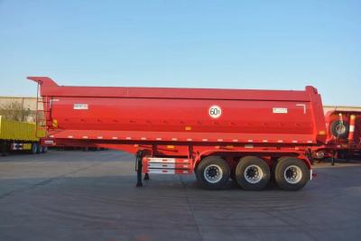 China Customization Hydraulic 3 Axles Cargo Dump Tipper Semi Trailer for sale