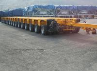 China Hydraulic Steering Hydraulic Axle Automatic Steering Modular Trailer Nicholas Series for heavy transport for sale