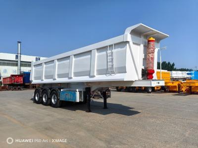 China 12 Tire 3 Axle Tractor Tipper Dumper Tipping Transport Dump Semi Trailer by Fuwa / BPW for sale