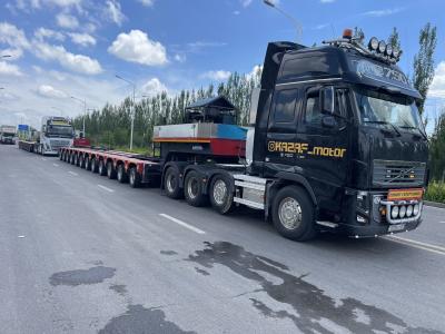 China Heavy Equipment Trailer 300-Ton Hydraulic Steering Hydraulic Modular Transport Truck for sale