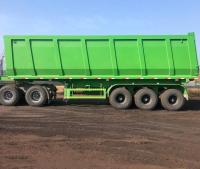 China Relay Valve Wabco Customized Tri Axle Heavy Duty Mining 60/80ton Rear Dump Semi Trailer for sale