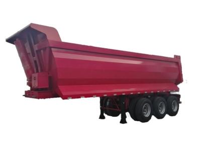 China 1840mm Tread U-Shape Dump Truck Trailers/Tippers Semi Trailer with Jost E100 Landing Gear for sale