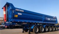 China Original 3 Axle Heavy Duty Dump Trailer with BPW Fuwa Axle Customization for sale
