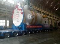 China Heavy Duty Large Equipment Transport  8 Lines 16 Axles Modular Semi Trailer for sale
