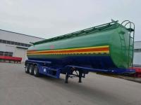 China 2/3 Axles Heavy Duty Aluminum Crude Oil Fuel Tank Tanker Semi Trailer with BPW Axle for sale