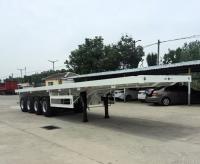 China ABS Anti Lock Braking System Flatbed Truck Tractor Trailers 60T-70t Load Capacity for sale