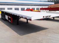 China 40 Feet Flatbed Container Transport Truck Semi Trailer with Relay Valve Wabco AND9400 for sale