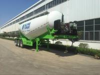 China Flour Bulk Cement Hauling Semi Trailer Heavy Mechanical Suspension 50t-70t Load Capacity for sale