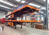 China 8t Grade 3 Axle Transport 20FT / 40FT Container Chassis Skeleton Semi-Trailer for sale