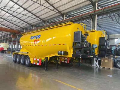 China 3 Axles Van-type Dry Bulk Flour/Powder Material Tanker Semi Trailer for Van-type for sale