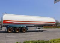 China Steel Anti-Corrosion Lining Transport Truck Anton Oil Tank Semi-Trailer for Oil Delivery for sale