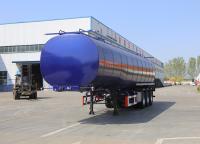 China 50t-70t Heavy-Duty Fuel /Oil Tank Trailer Transport Truck ABS Anti-lock Braking System for sale