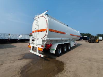 China 12 Tire Steel Semi Trailer for Aluminum Crude Oil Gasoline Petrol Diesel Water Edible Oil Fuel Tank for sale