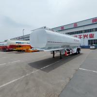 China 50t-70t Load Capacity 3 Axles 40000L -54000L Petrol Oil Tanker Fuel Tank Semi Trailer for sale