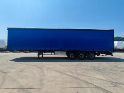China 24 Hour Online Service Ottc Certification Truck Semi Trailer Cargo Side Curtain Trailer for sale
