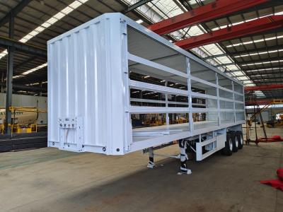 China 1310mm Wheel Base Air Suspension 3 Axle Side Curtain Trailer for sale