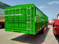 China Customized Warehouse Semi Trailer Fence Truck Trailer Heavy Duty for sale