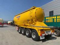 China 12t Grade Heavy Duty Flour Transport Tanker Truck Trailer AND9400GFLA for sale