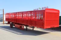 China Fence Warehouse Semi Trailer 60-70 Ton Van Type Not Self Dumping for sale
