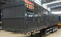 China Condition 3/4 Axle Fence Trailer Truck Cargo Semi Trailer 12/16 Tires for sale