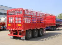 China ABS Anti Lock Braking System Leaf Spring Suspension Fence Warehouse Trailer Cargo Truck for sale