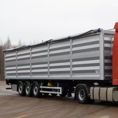 China Three Axle Box Semi Trailer With Anti-lock Function for sale