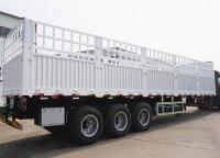 China Customized Air Suspension Fence Trailer For Heavy Duty Cargo Truck for sale