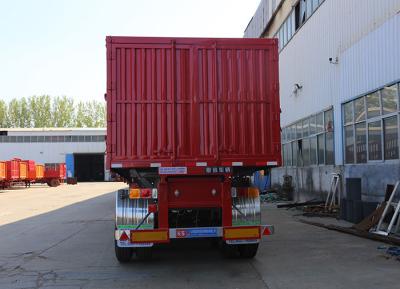 China Integrated Flatbed Trailer Van Semi-Trailer Cargo Truck Transport Truck Affordable for sale
